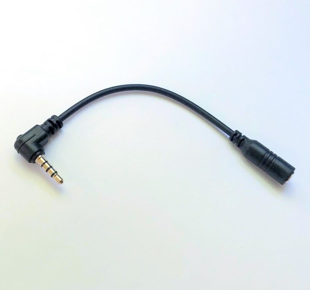 3.5mm TRS to TRRS Microphone Adapter - micbooster.com