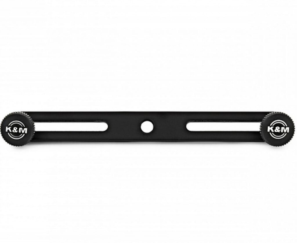 K&M 23550 Stereo Microphone Bar - micbooster.com
