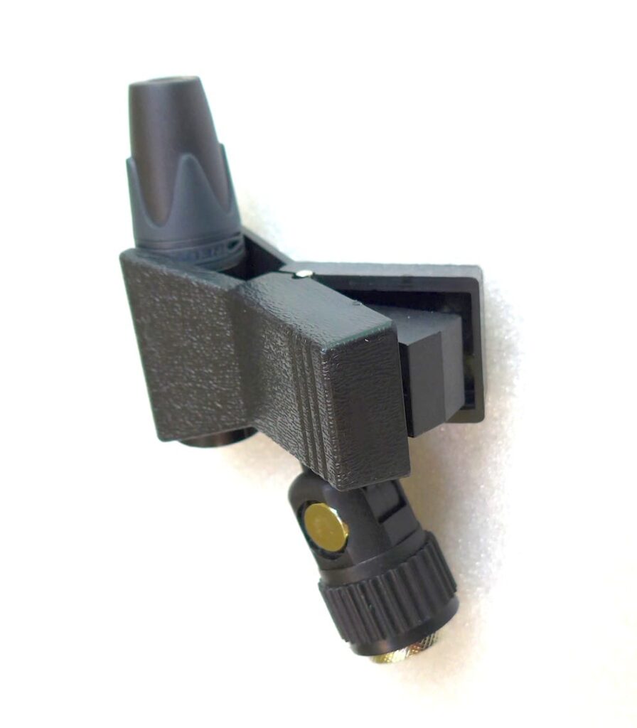 Spring Loaded Mic Holder for XLR Pluggy - micbooster.com